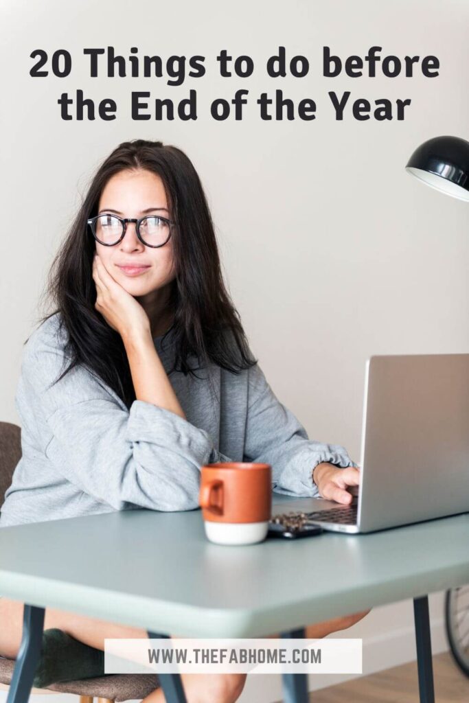20 Things to do before the End of the Year for an Amazing 2023